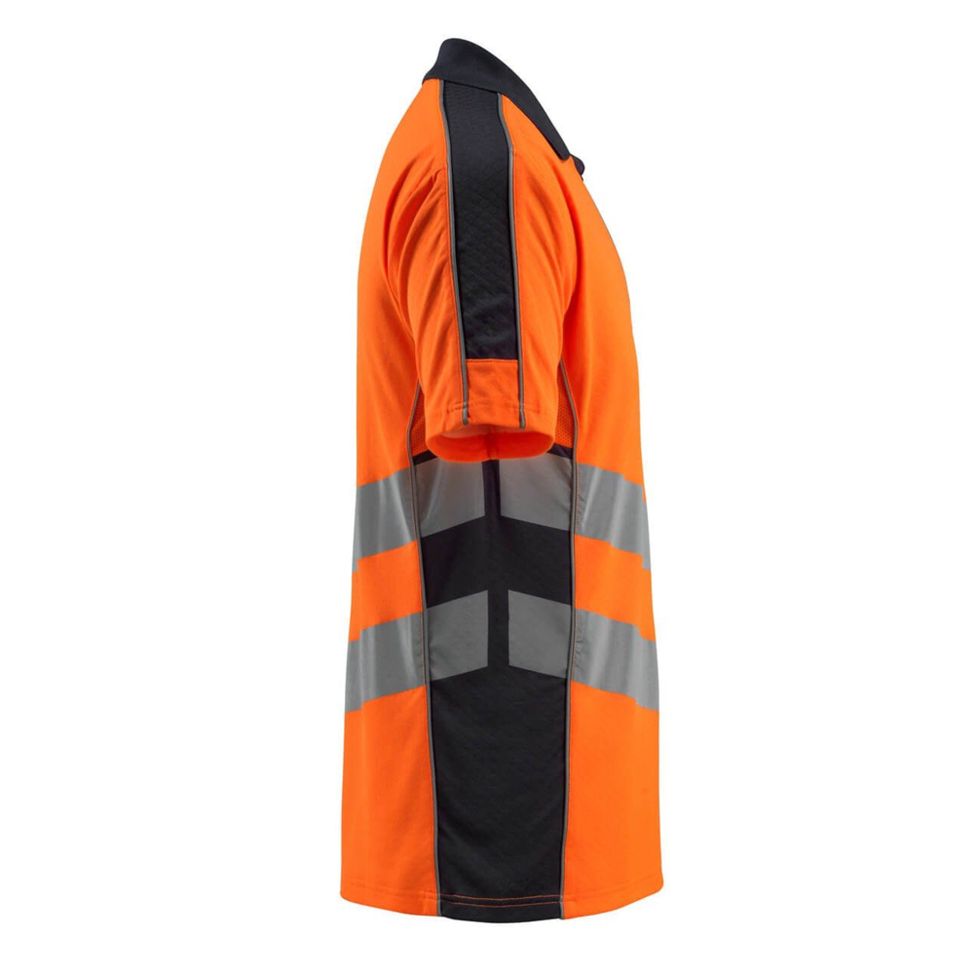 Mascot Safe Supreme Murton Polo Shirt - Hi-vis Orange/dark Navy