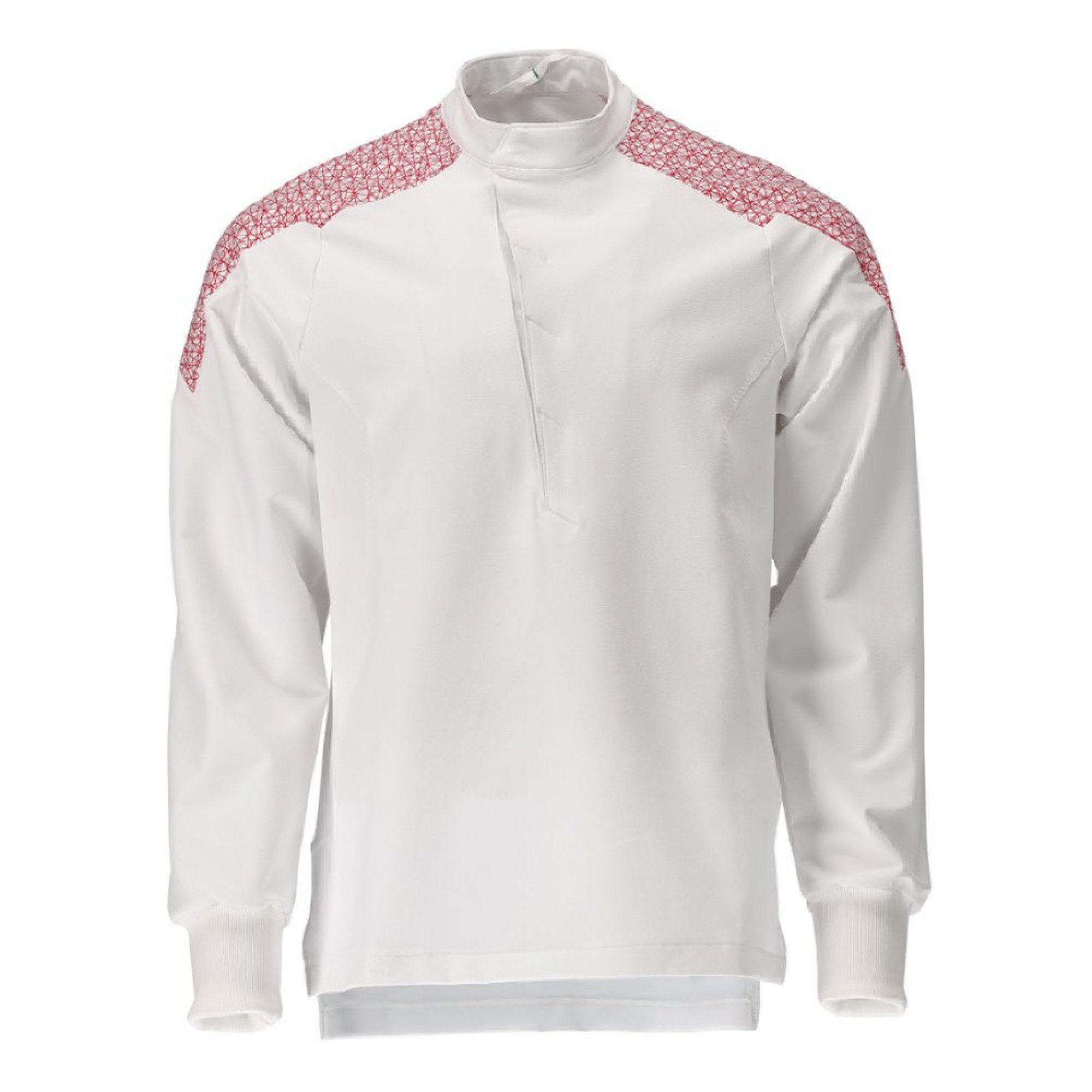 Mascot Food & Care 20052 Smock White Traffic Red