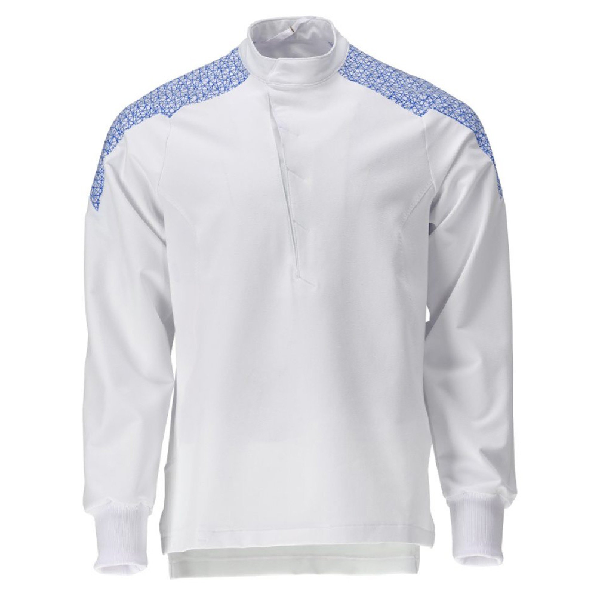 Mascot Food & Care 20052 Smock White Azure Blue